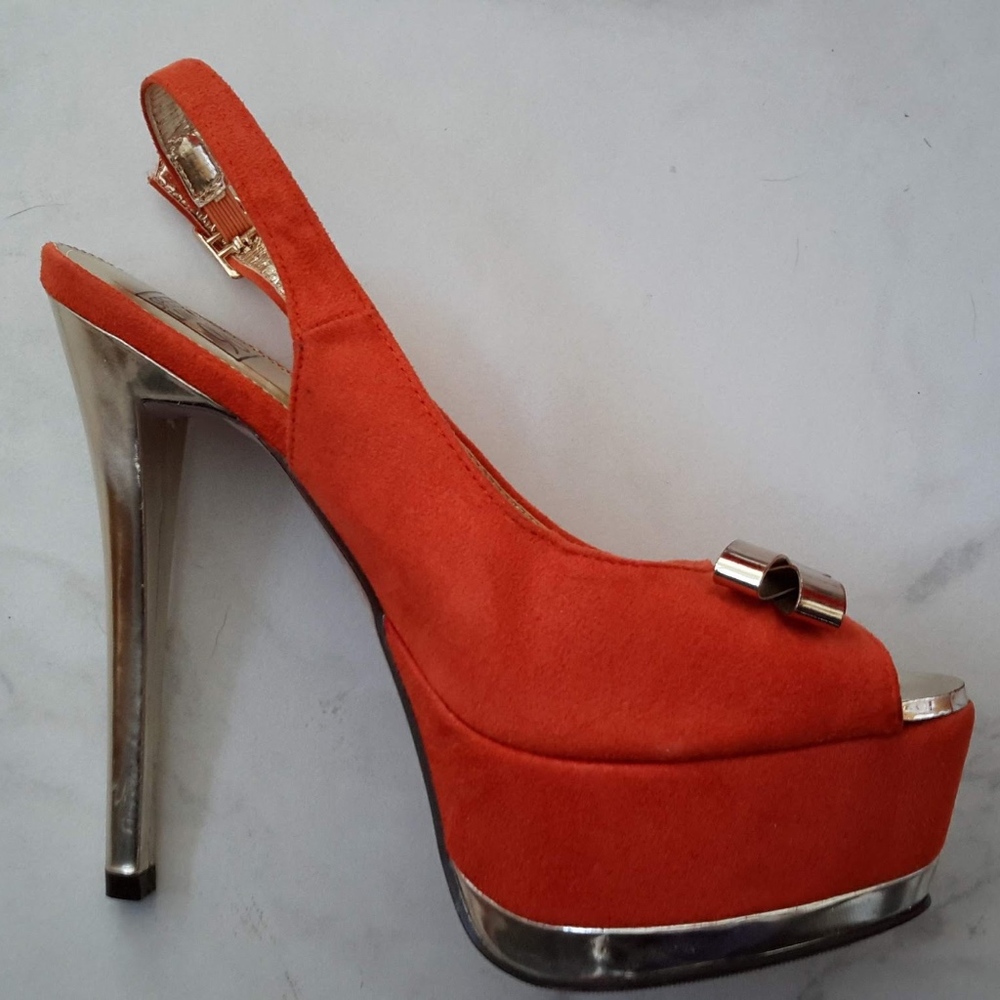 Speed Limit 98 Platform And Heel Shoes Size 8 - Gem
